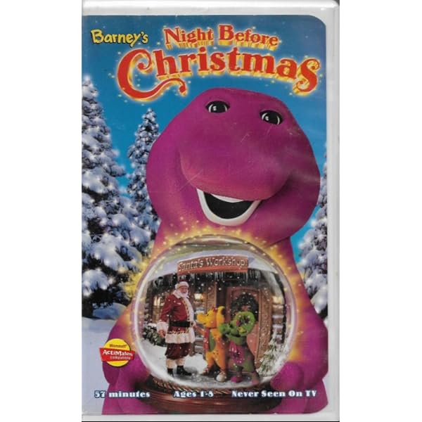 Barney Christmas Star Vhs