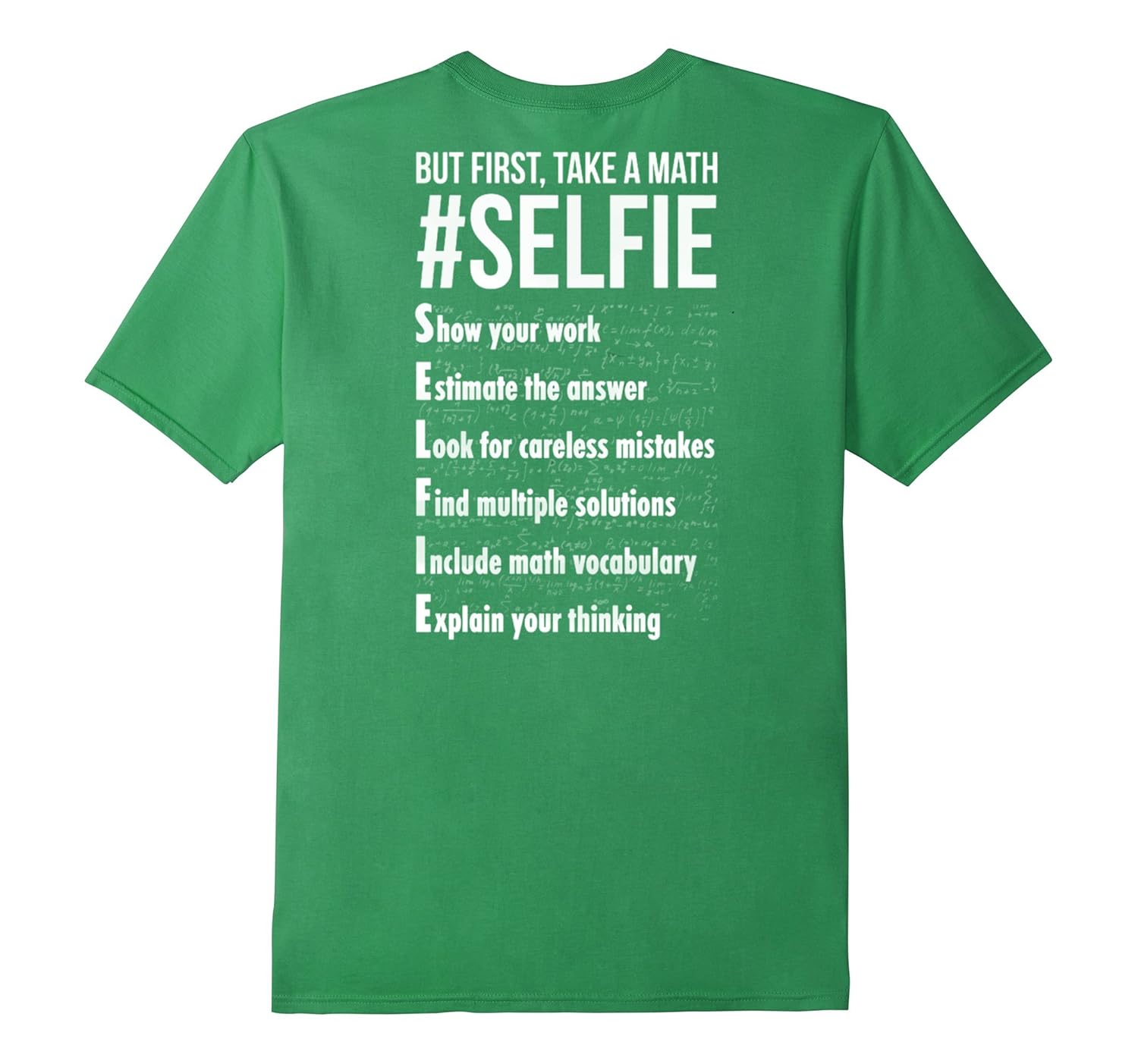 But First, Take A Math # Selfie T Shirt