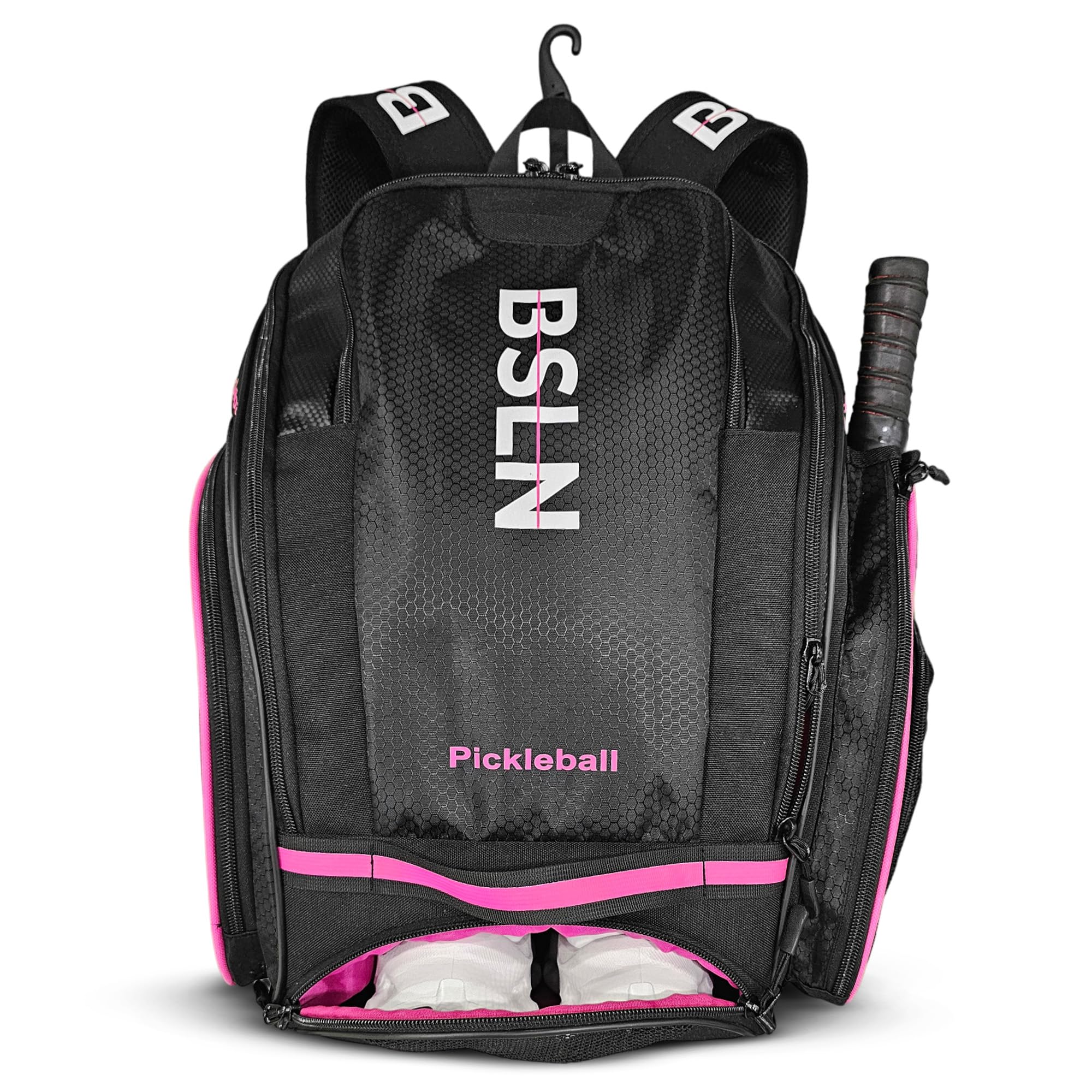 BSLN Pickleball Bag - Large Pickle Ball Sports Backpack with Padded ...
