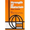 Amazon.com: Strength of Materials, Part 1: Elementary Theory and Problems: 9788123910307 ...
