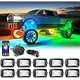 Amazon.com: MICTUNING C2 MAX RGB+IC Chasing Color Rock Lights - 10 Pods Underglow Lighting Kit ...