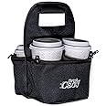 Amazon.com: Drink Caddy Portable Drink Carrier and Reusable Coffee Cup ...