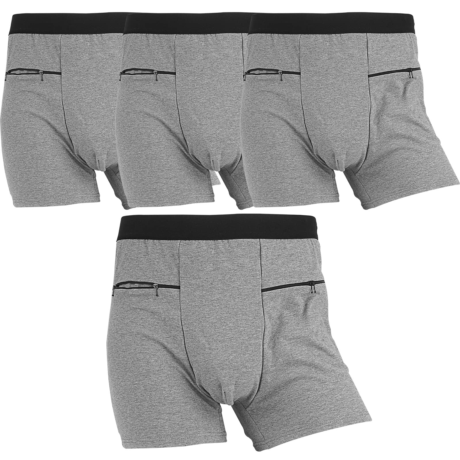 LUEXBOX Pocket Underwear for Men with Secret Hidden Pocket, Travel ...