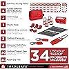 TRADESAFE Electrical Lockout Tagout Kit - Hasps, Clamp on and Universal Multipole Circuit ...