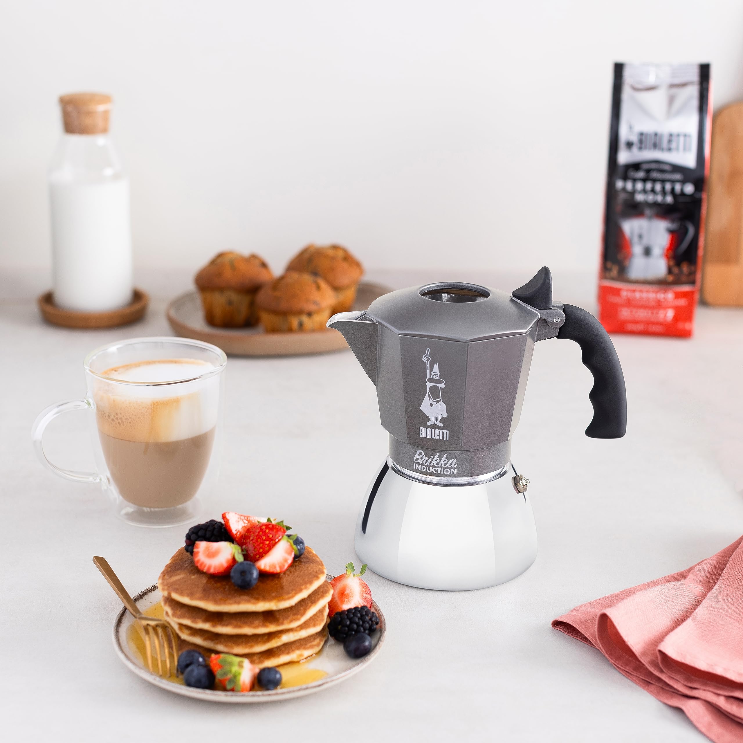 Mua Bialetti Bricker Induction for 4 Cups, Induction Compatible ...