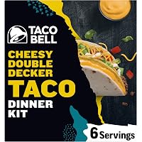 Amazon.com: Taco Bell Cheesy Double Decker Taco Dinner Kit, 13.86 Oz