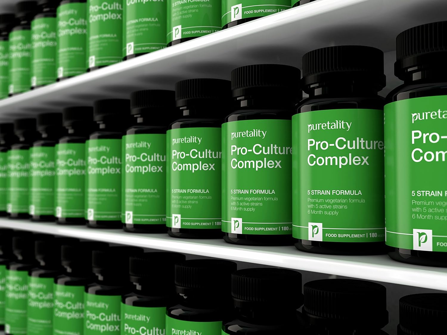 Pro-Cultures Complex 5- strain formula 180 capsules (6 Month Supply ...