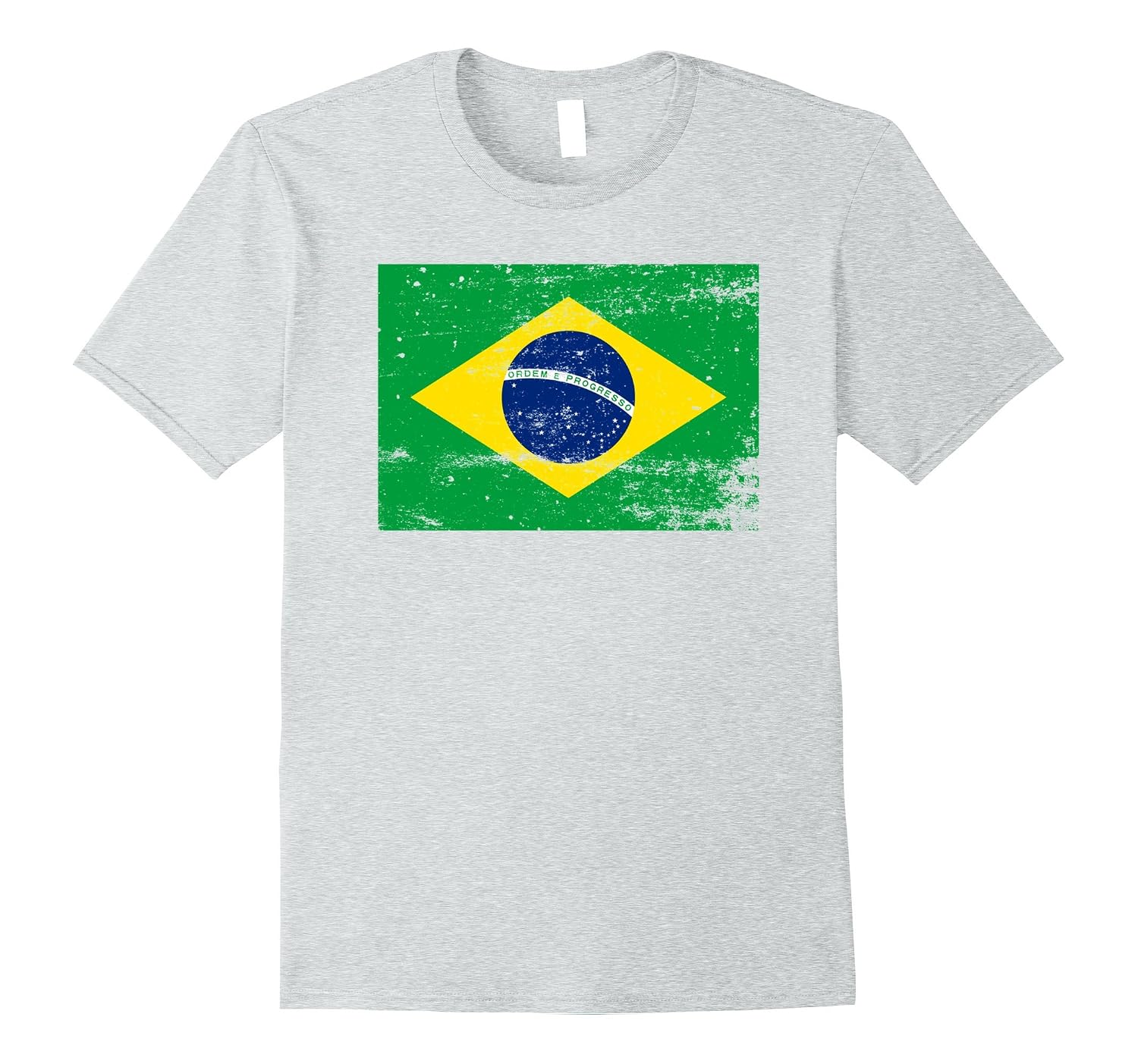 Brazilian Flag T-Shirt Flag of Brazil Tee Country Pride Fun-BN – Banazatee
