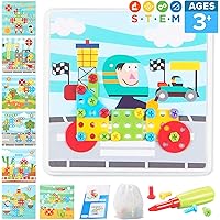 Amazon.com: Fine Motor Skill Building Toy with STEM Activities for Kids ...