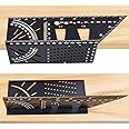 Mocoum Saddle Layout Square for Woodworking, Aluminum Alloy 45°/ 90 ...