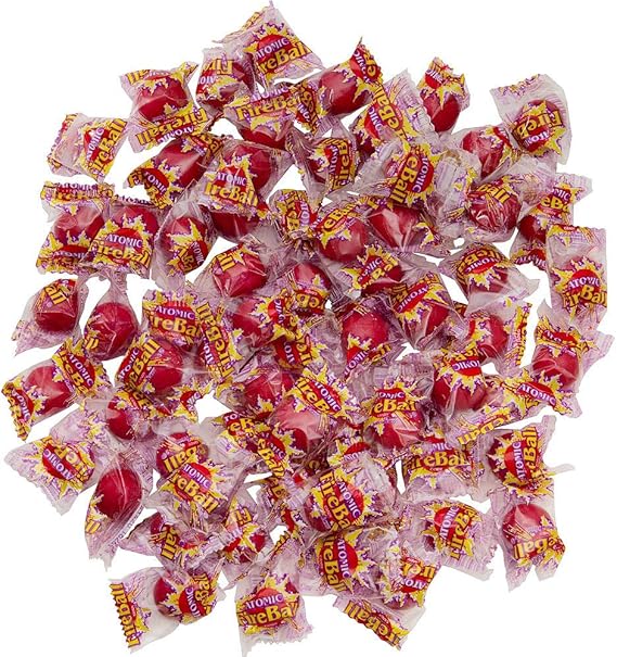 1 KG of Individually Wrapped fire Balls Approx 125 - 130 Fireballs ...