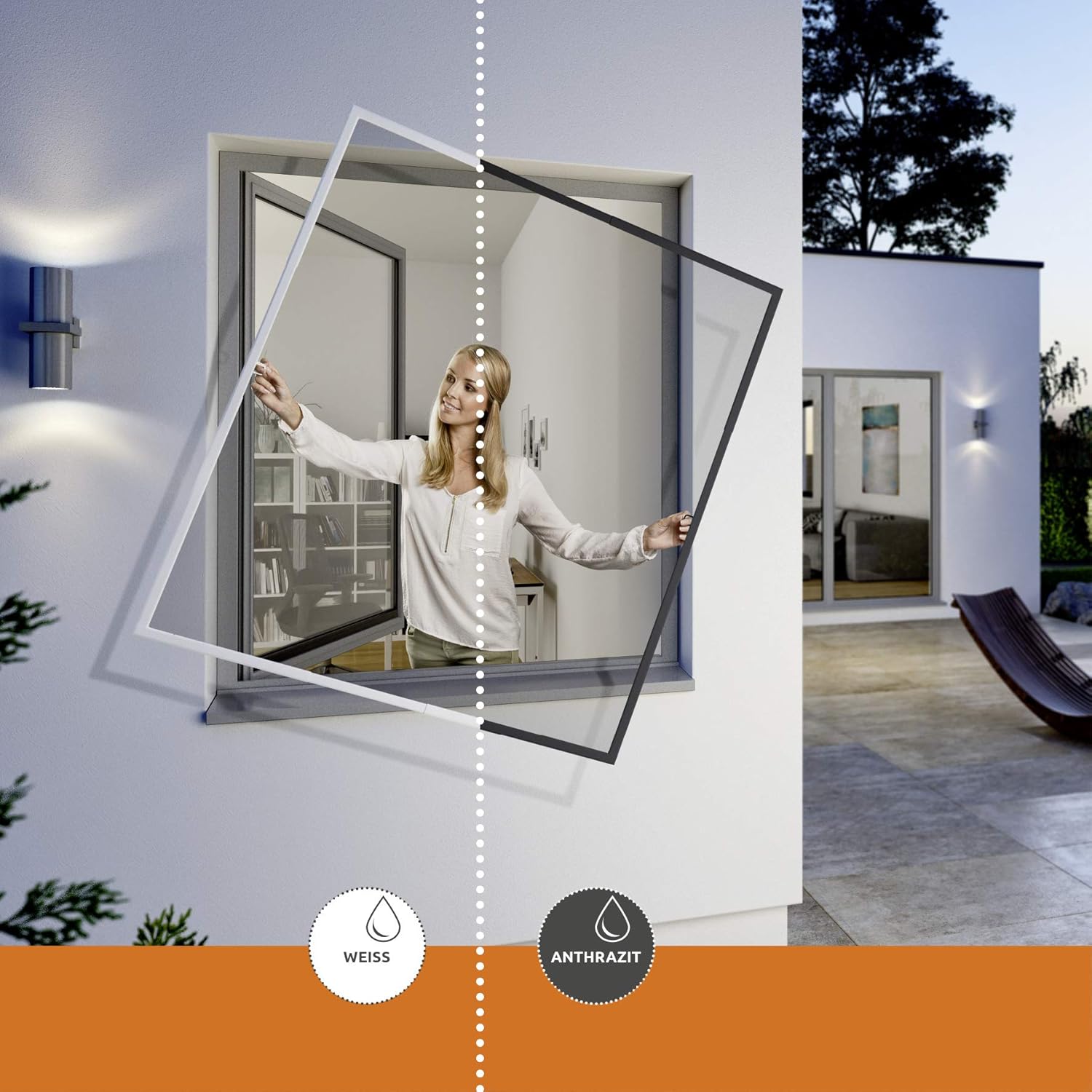 Windhager 03630 Frame Window Flexi Fit 100×120 A. – 100 x 120 cm – BigaMart