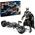 Amazon.com: LEGO DC Batman Buildable Batman Figure and Motorcycle Bat ...