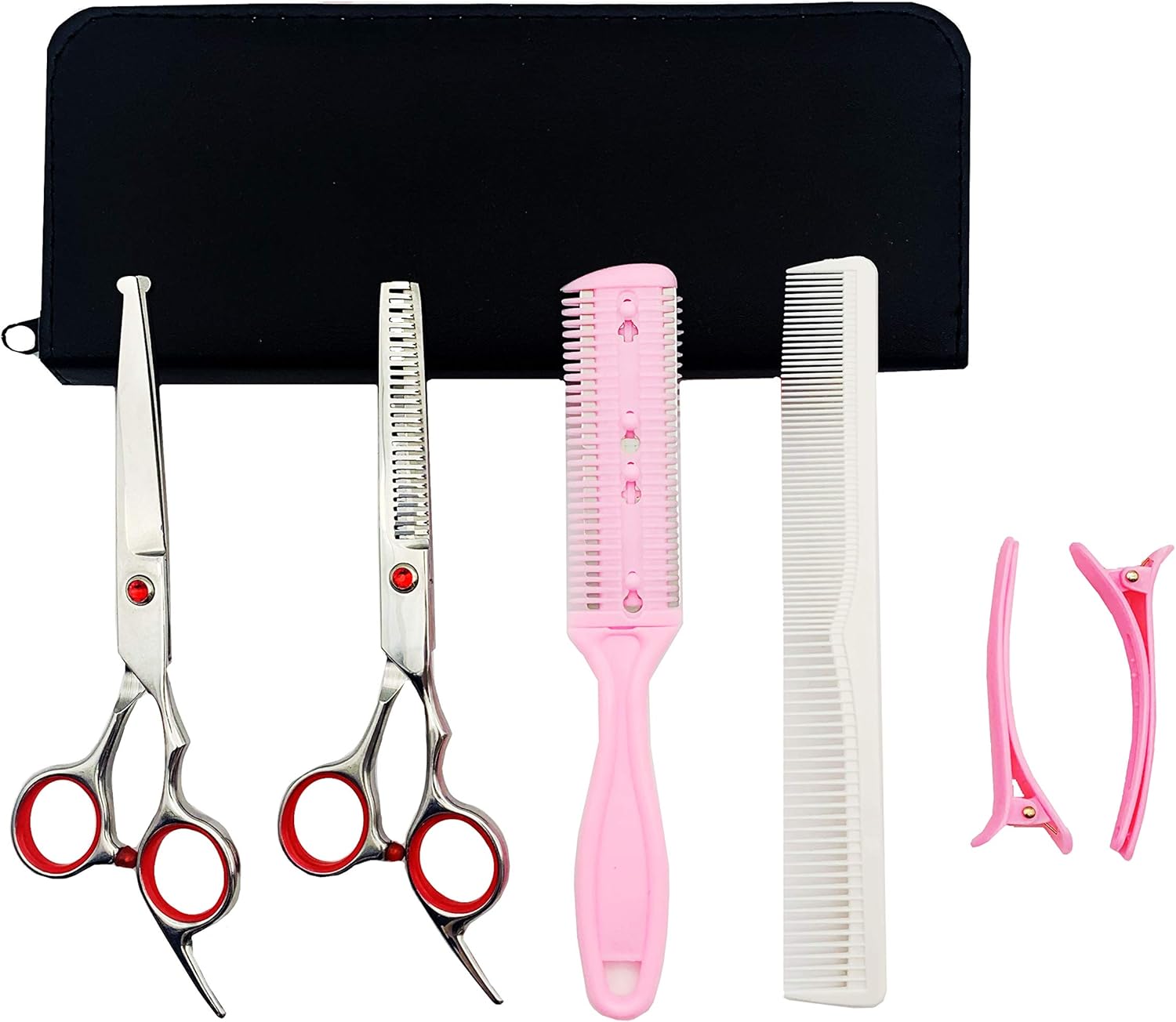 LIGICKY Baby Hair Cutting Scissors Set Professional Safety Round Tip ...