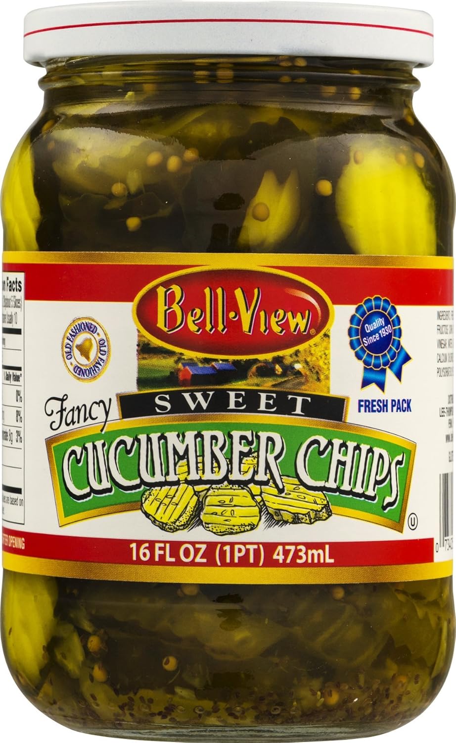 Amazon.com : Bell-View Cucumber Chips Sweet 16 fl oz : Grocery ...