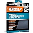 Fandeli | Waterproof Sandpaper | 1500 Grit | 25 Sheets 9'' x 11'' | For ...