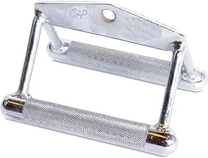CAP Barbell Chromed Double D Handle Cable Attachment, Exercise Machine ...