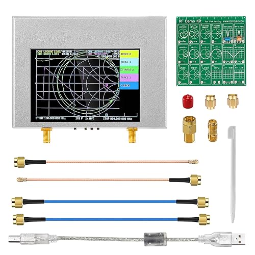 Upgraded NanoVNA V2 Plus4, 50 KHz-4 GHz Vector Network Analyzer with RF ...