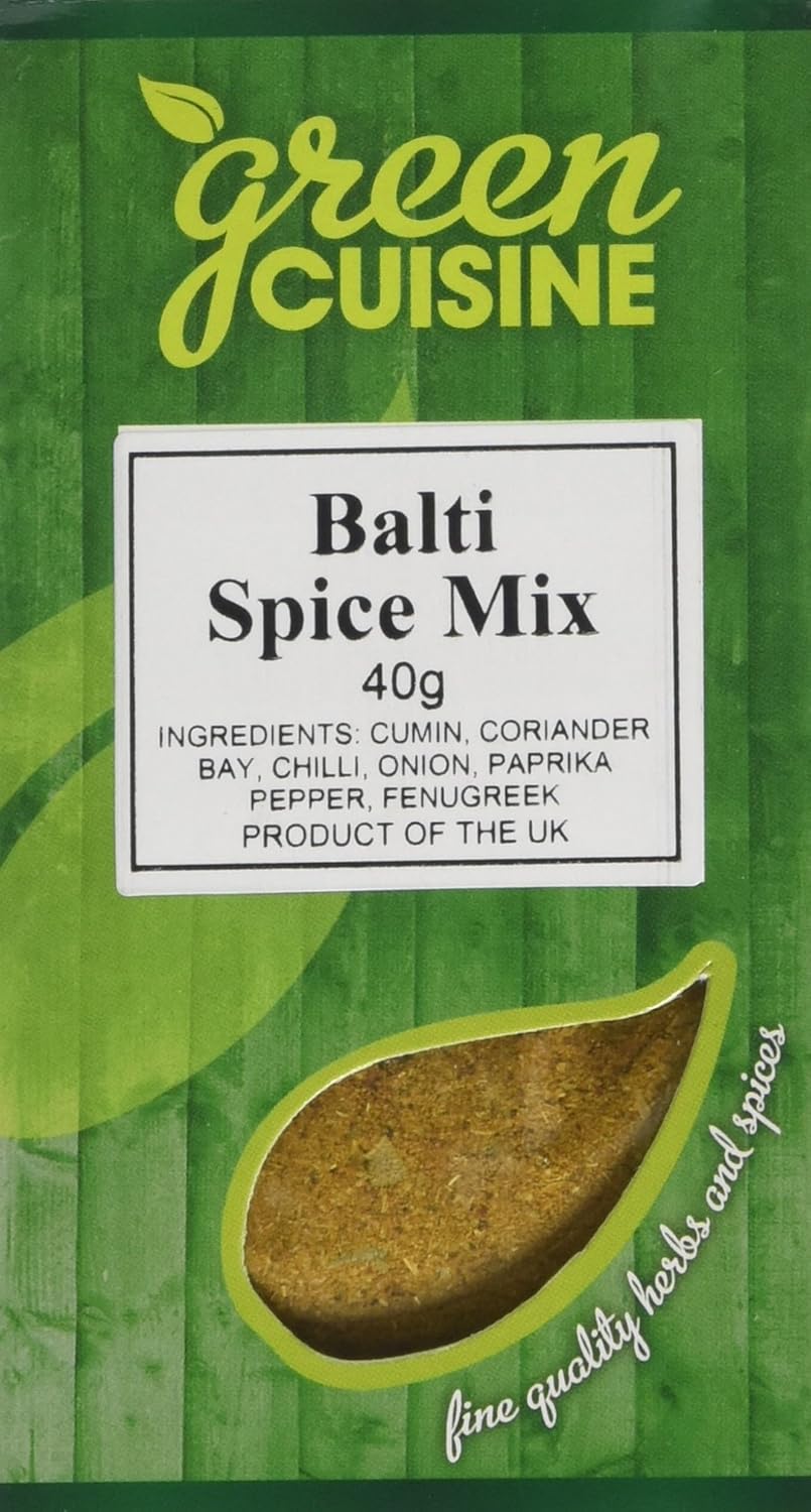 Green Cuisine Balti Spice Mix 40 g (Pack of 6): Amazon.co.uk: Grocery