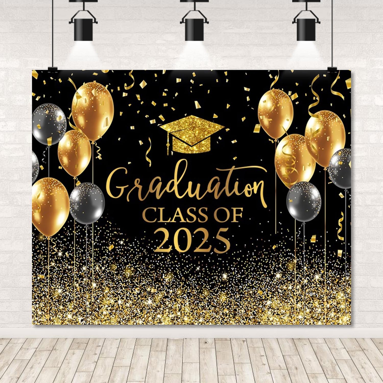 Graduation Backdrop Class of 2025 10x8ft Congrats Grad Party Banner ...