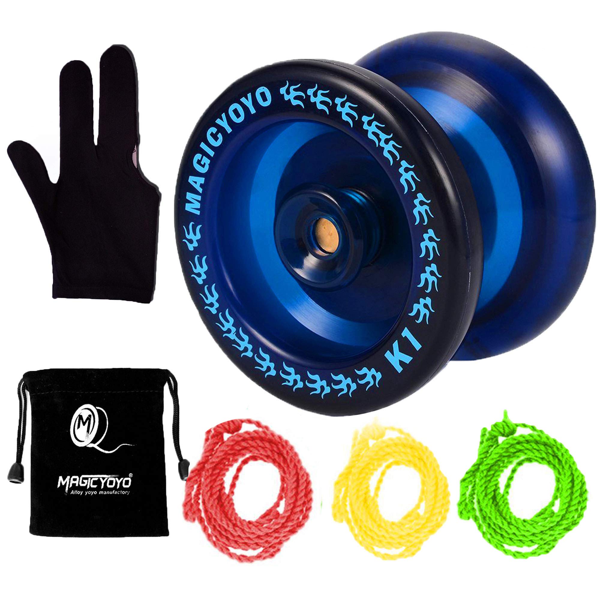 MAGICYOYO Responsive YoYo K1 Plus With Yoyo Sack 3 Strings And Yo Yo MAGICYOYO Responsive YoYo K1 Plus With Yoyo Sack 3 Strings And Yo Yo