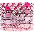 Amazon.com : AXEN 8PCS Elastic Hair Tie for Women Girls, Cotton Bands ...