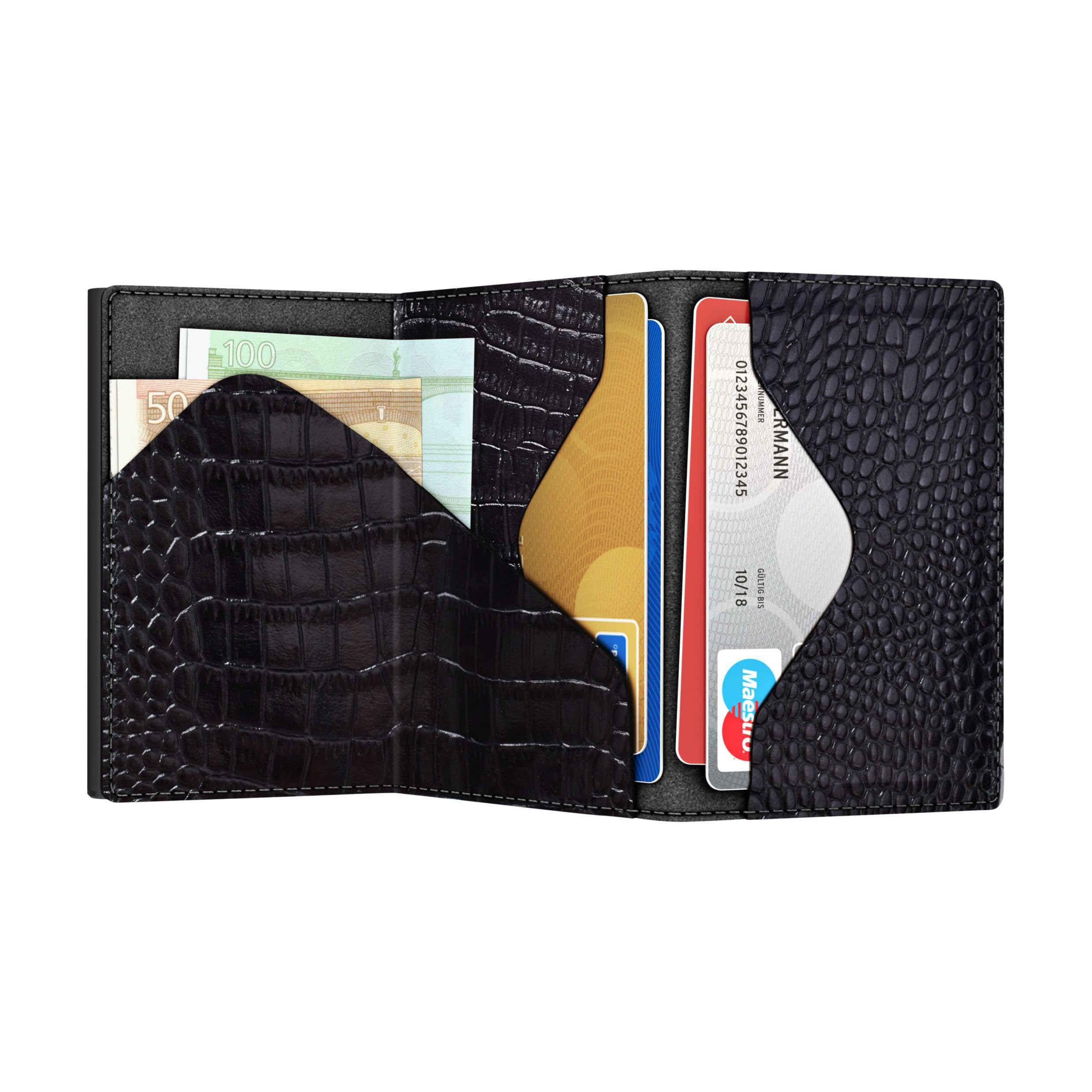 Mua Tru Virtu® Card Wallet Click & Slide I Credit Card Holder I Card ...