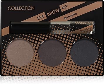 COLLECTION Eyebrow Kit, Brunette: Amazon.co.uk: Beauty