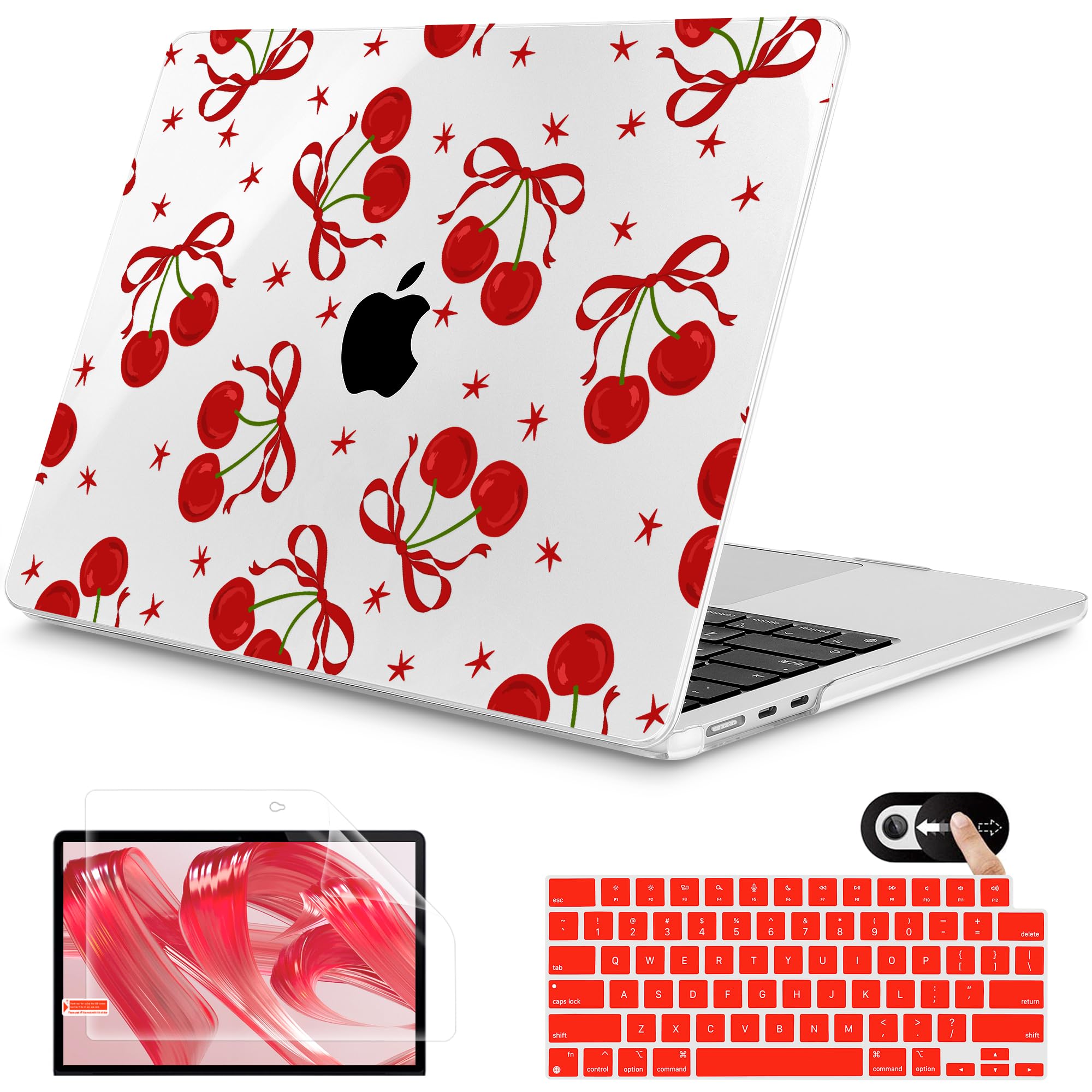 Mektron for 2025 M4 MacBook Air 13.6 Inch A3240 Case Fits 2023 A2681 M2 2024 A3113 M3 Chip with ...