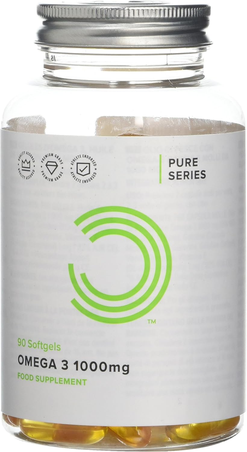 BULK POWDERS Omega 3 Fish Oil Softgels, 1000 mg, Pack of 90: Amazon.co ...