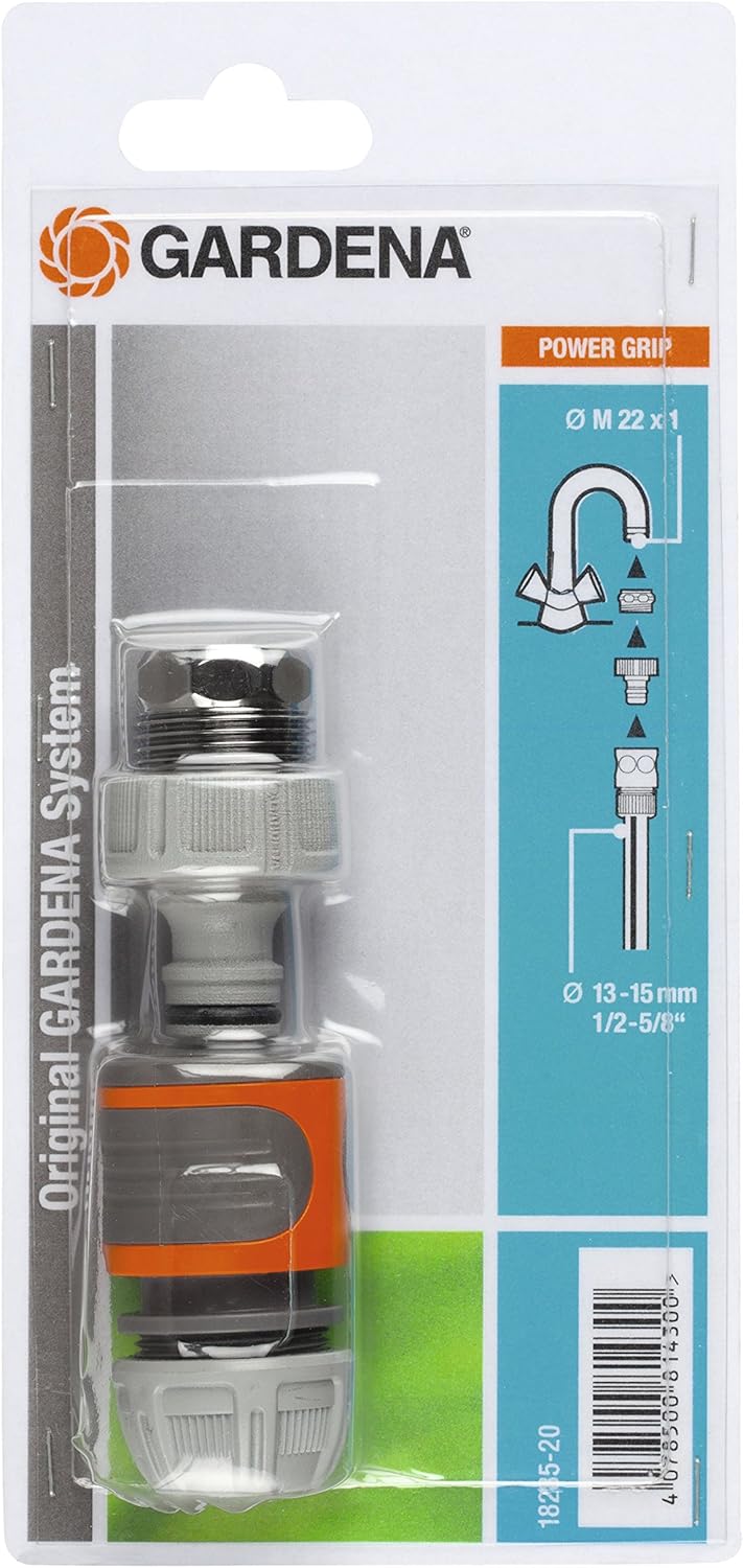 GARDENA Rapid Connection Set: Tap connection set for quickly connecting ...