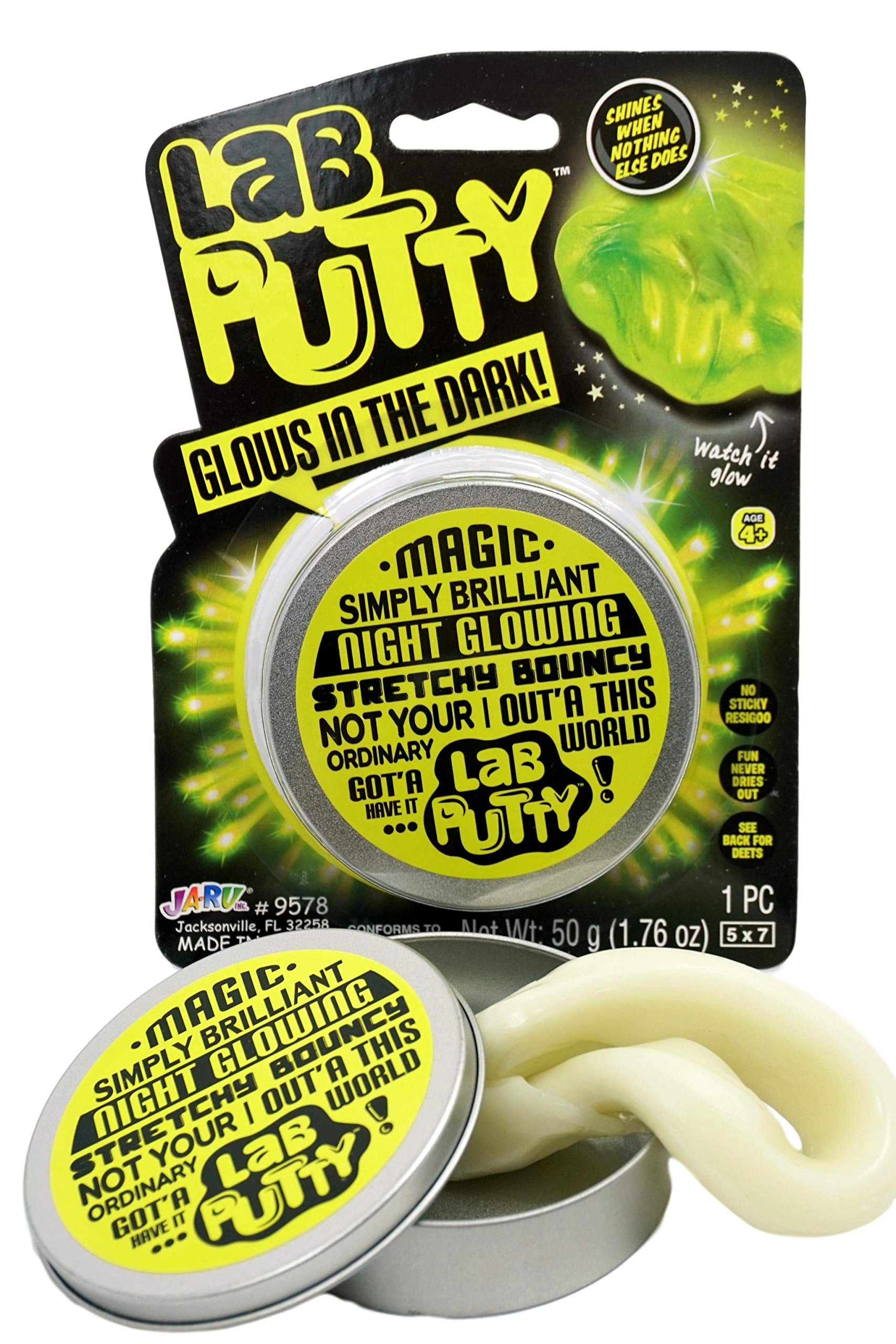 Mua Lab Putty Glow in The Dark Slime (1 Putty Toy) w/Tin Container ...