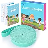 Amazon.com: Cikyner Chinese Jump Rope, 4m Long 1.5cm Wide Elastic ...