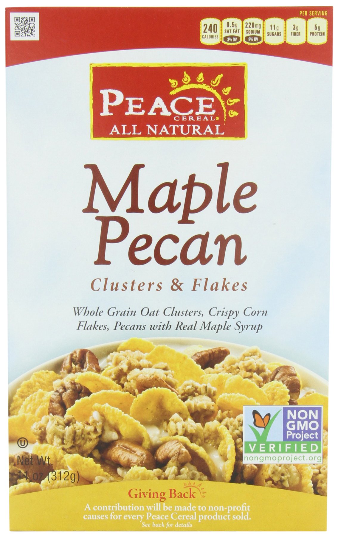 Amazon.com: Peace Cereal Vanilla Almond 11oz (pack of 6): Breakfast Cereals