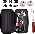 Amazon.com : FUNTECK 2-in-1 Grafting Tools Pruner Kit, V-Graft Omega ...