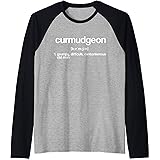 Amazon.com: Curmudgeon Definition Noun Old Man Grouchy Crusty Geezer T ...