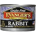 Evanger'S 776255 24-Pack Grain Free 100-Percent Rabbit For Dogs And ...