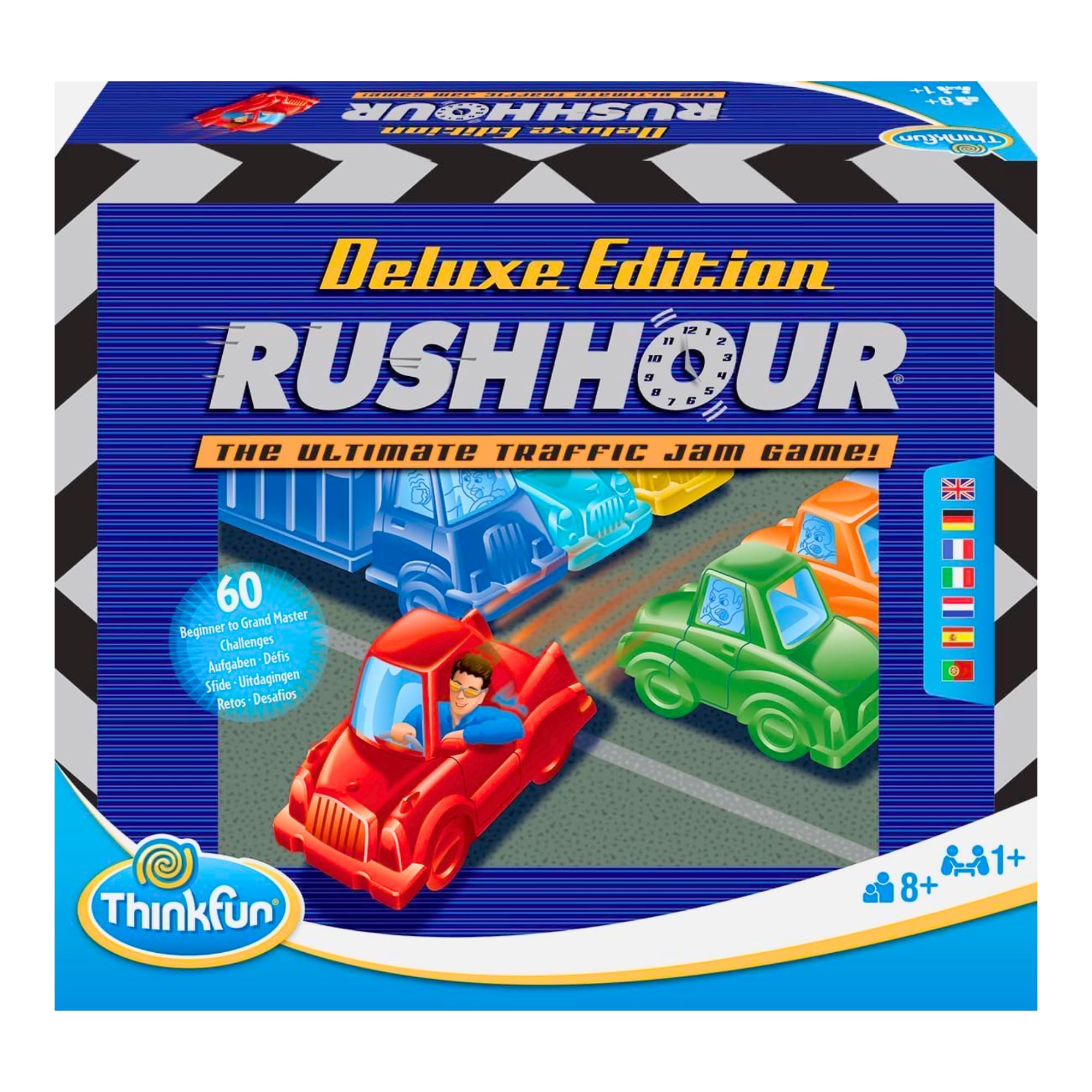 Mua ThinkFun Rush Hour Deluxe Traffic Jam Logic Game and STEM Toy – Tons of Fun with Over 20 ...