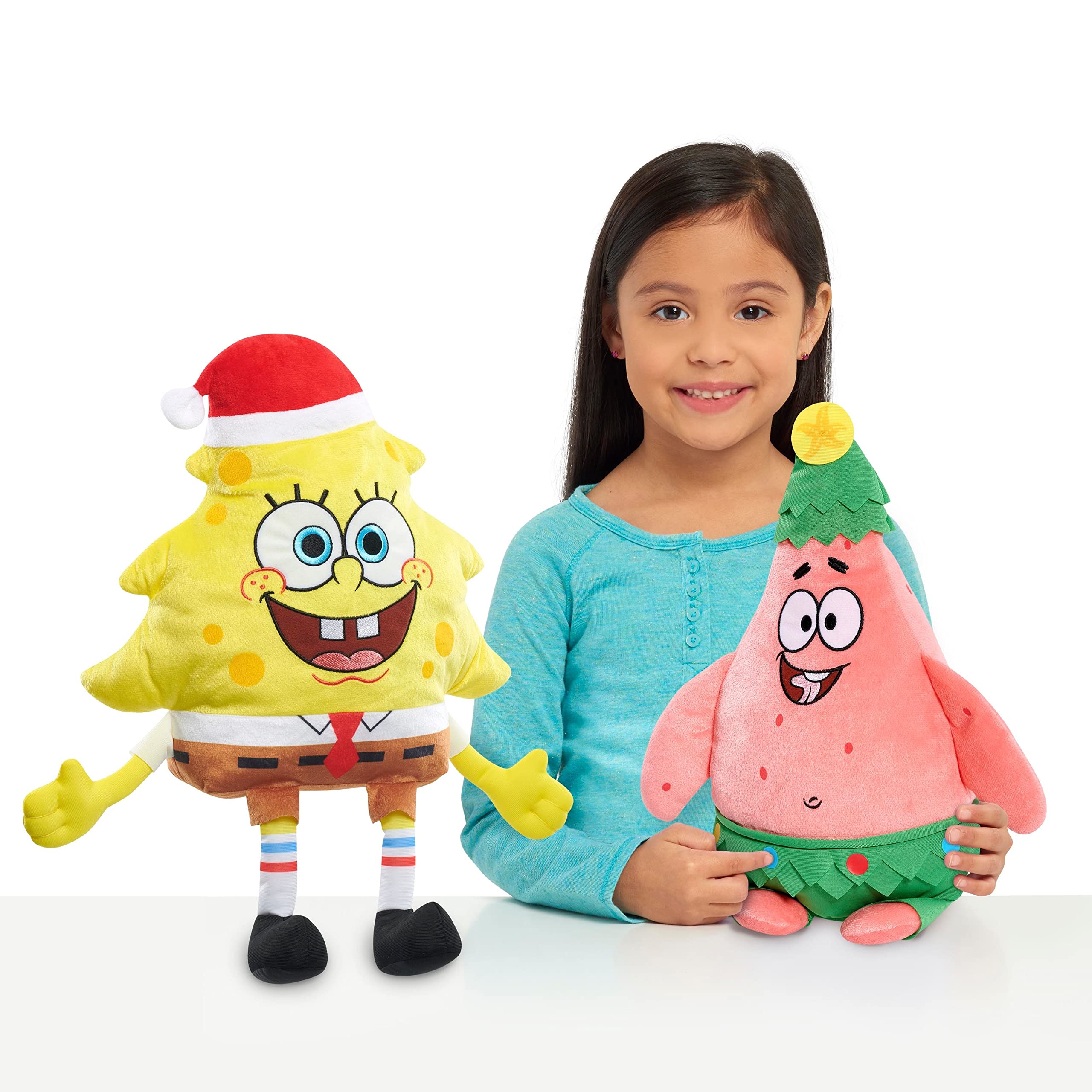SpongeBob SquarePants Holiday Large Plush Stuffed Patrick Starfish ...