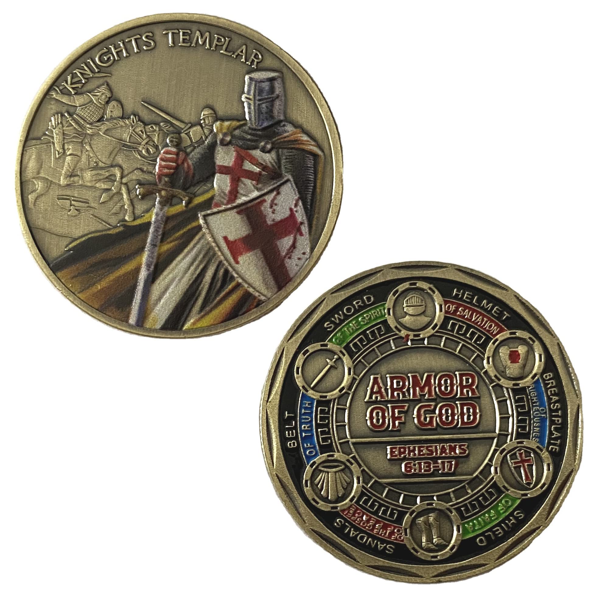 Mua DFFDFF Knights Templar Put on The Whole Armor of God Challenge Coin ...