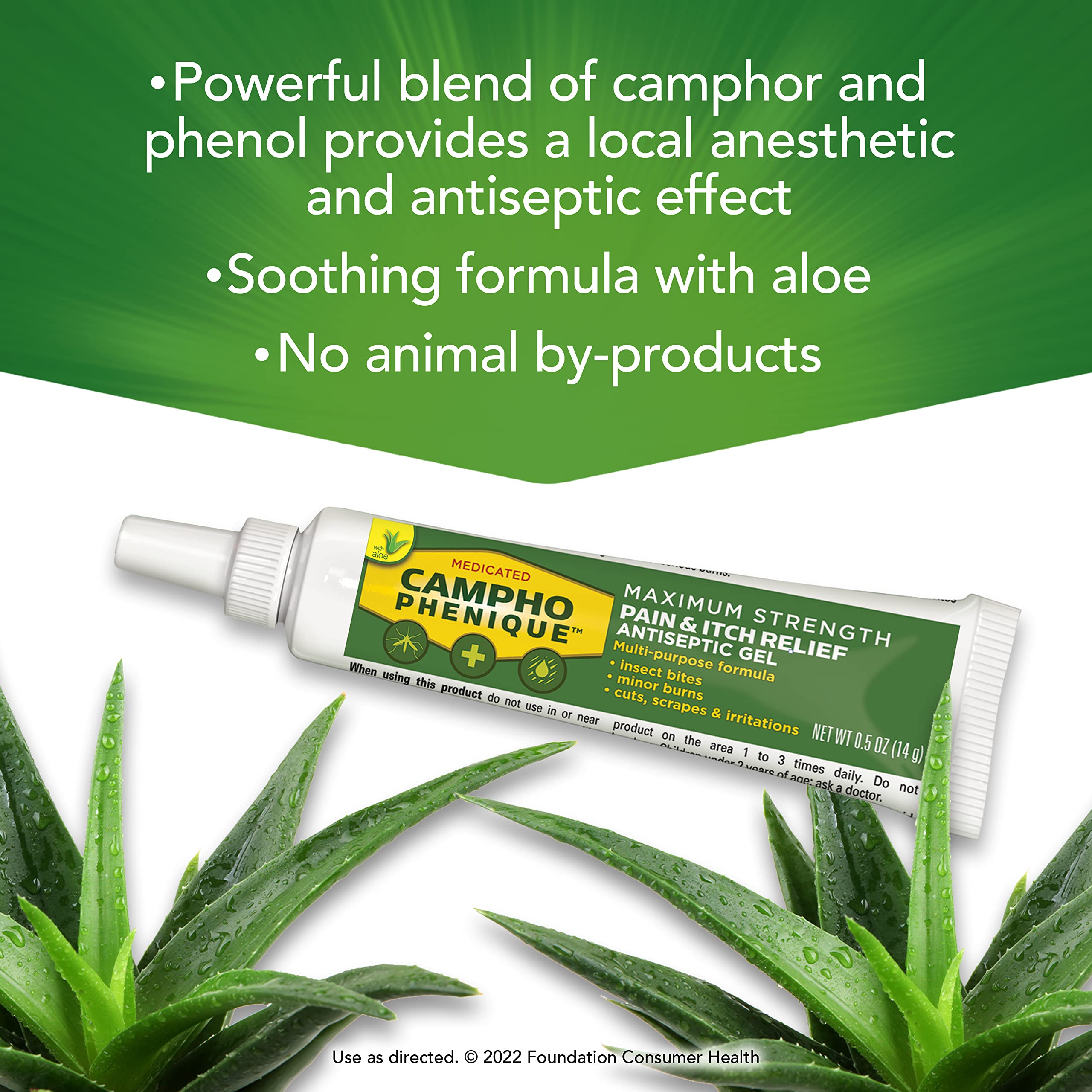 Mua Campho-Phenique Maximum Strength Antiseptic Gel, Pain Relief and ...
