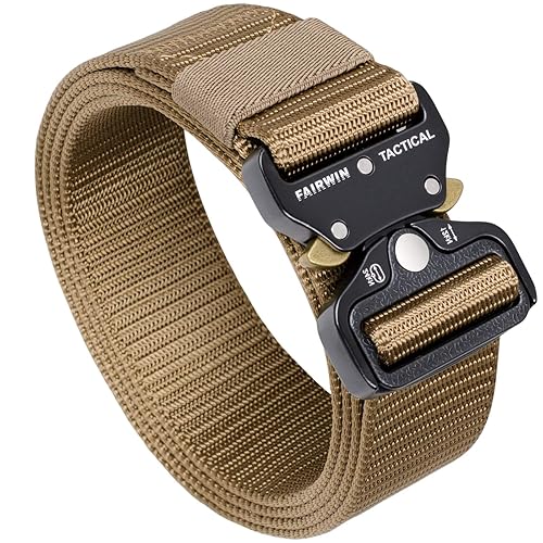 Wolf Edc Belts DEERUN Tactical Belt, Military Style Webbing Riggers Web ...
