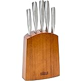 Amazon.com: HULLR 30-Piece Kitchen Utensils and Knife Block Set, All ...