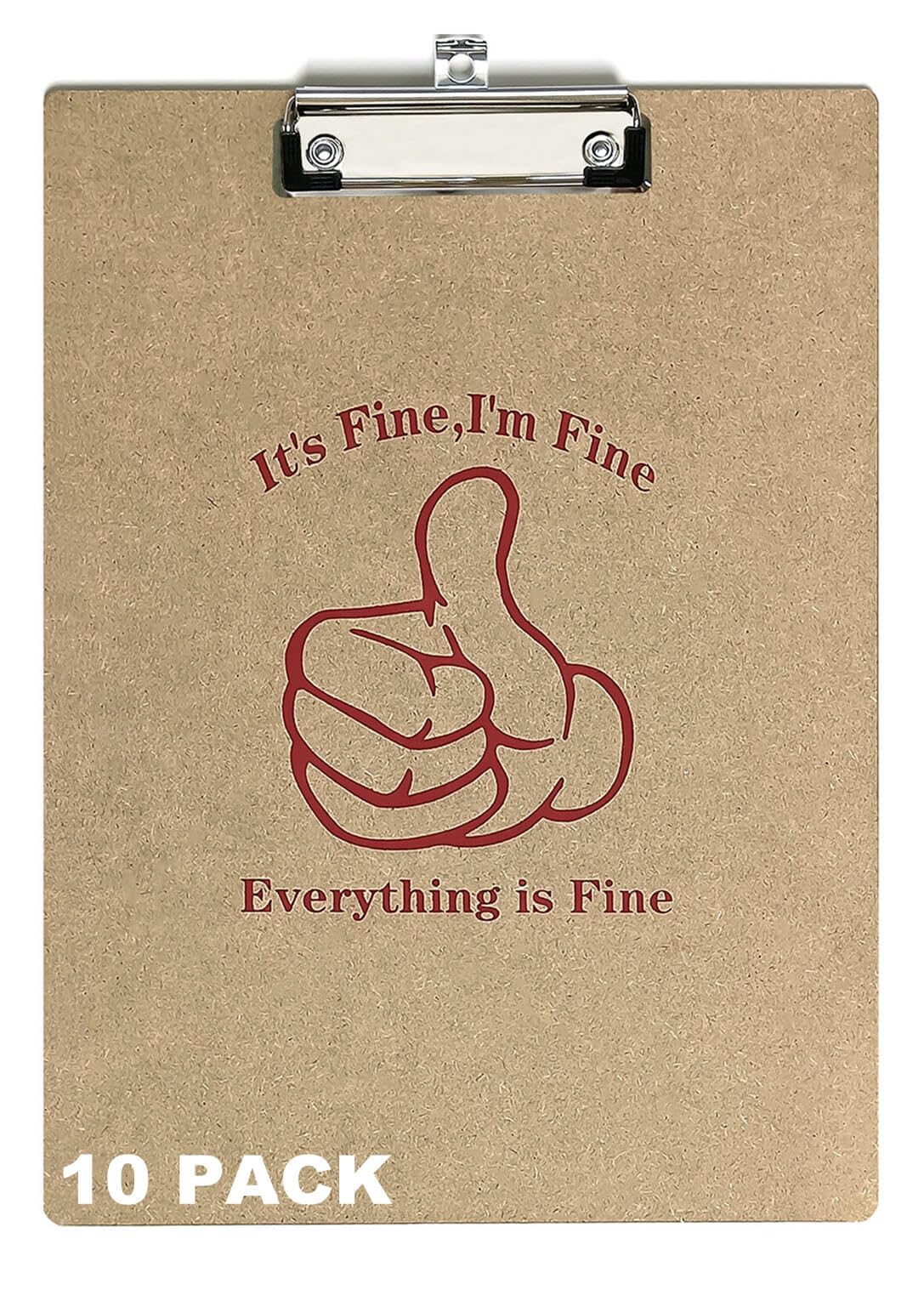 Clipboards for Classroom Wood Clipboard,10 Pack 12.5 x 9 Inch,Clip ...