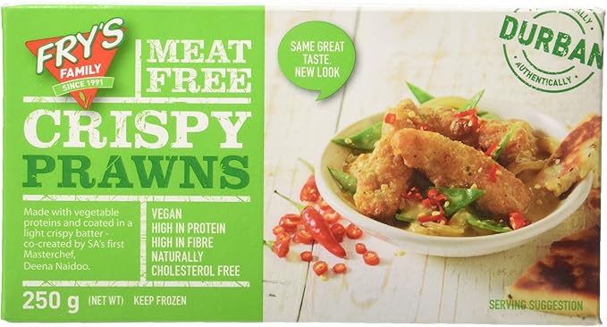 Fry's Family Foods Vegan Crispy Style Prawns, 250g (Frozen): Amazon.co ...