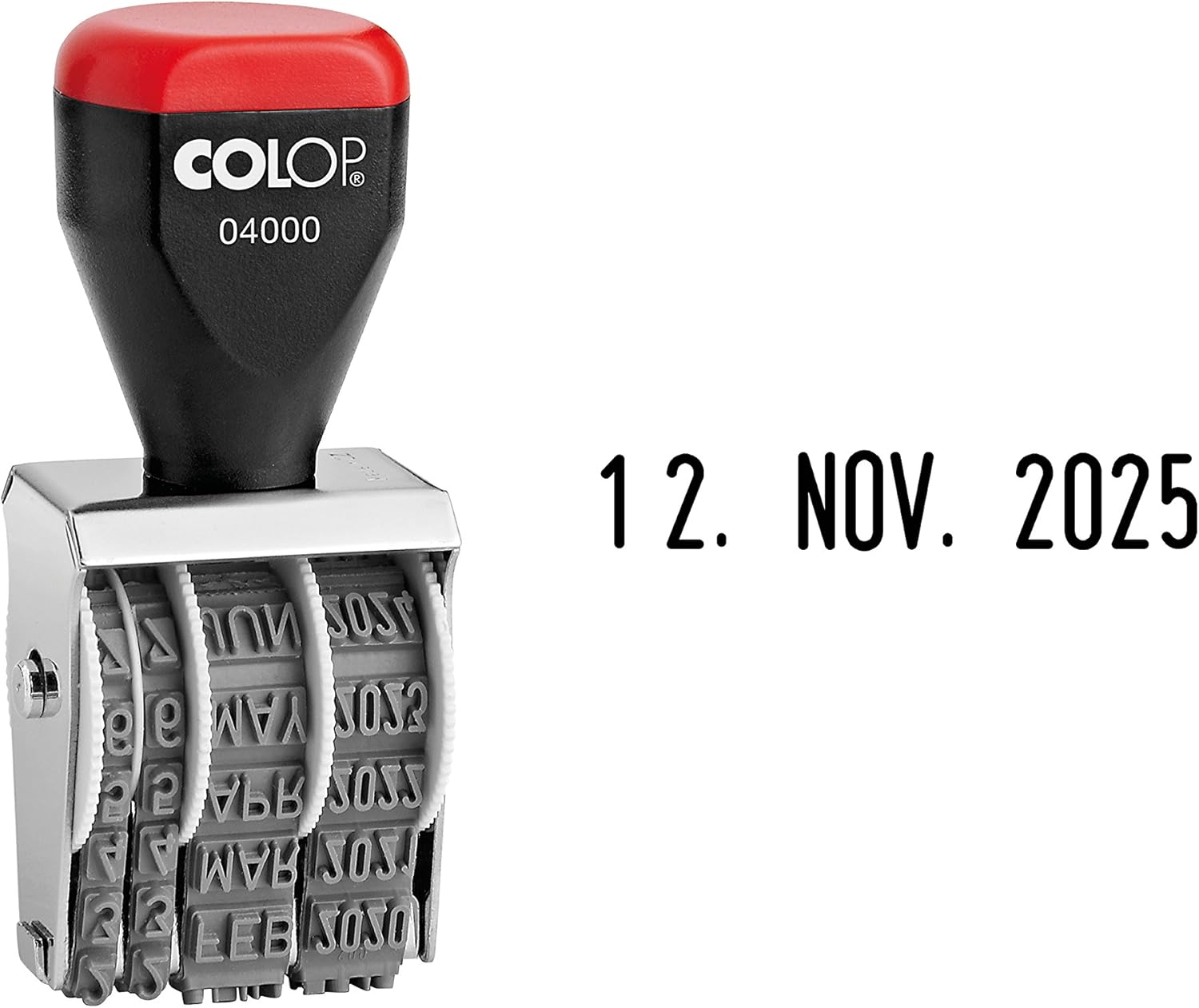 Colop Datumstempel 04000 4200420200 - Sello fechador (tamaño de la ...