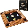 Amazon.com: Vamslove 12 inches Shut The Box Dice Game Wooden Board ...