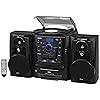 Cd Player Jensen 3-Speed Stereo Turntable With Pitch Control/CD ...