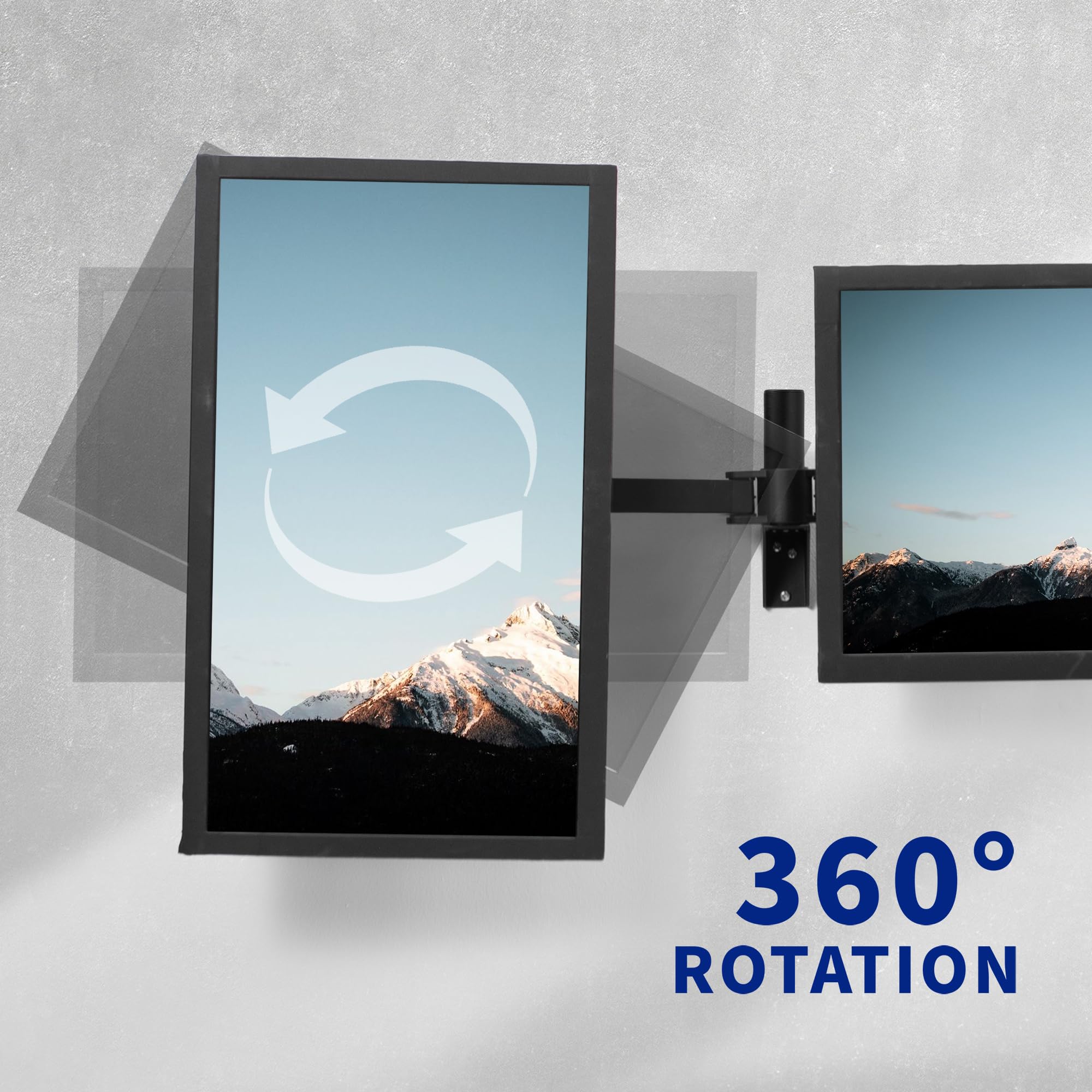 Mua VIVO Premium Dual 21 to 32 Inch LCD LED Monitor Wall Mount, Heavy ...