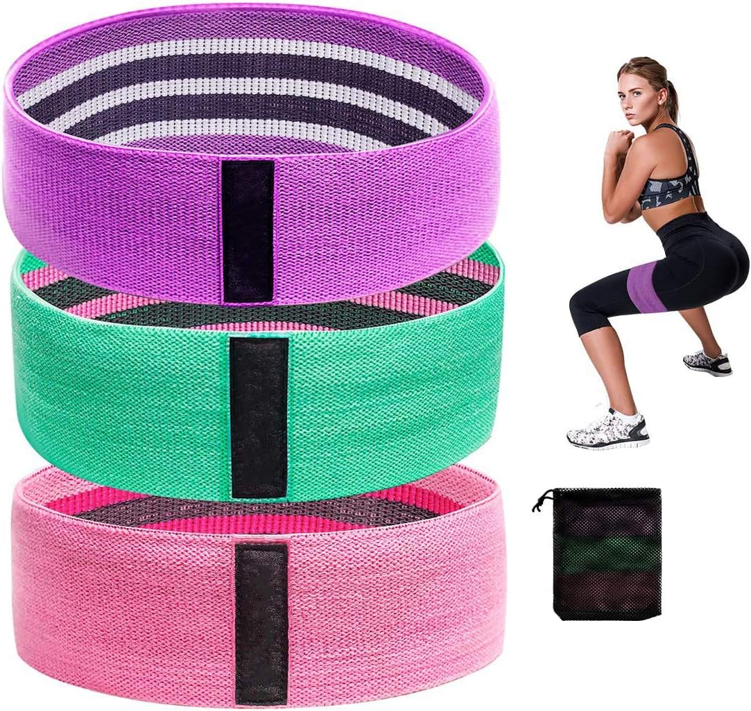 Bandas elásticas de Resistencia Banda de Ejercicio (Set de 3), Entrena ...